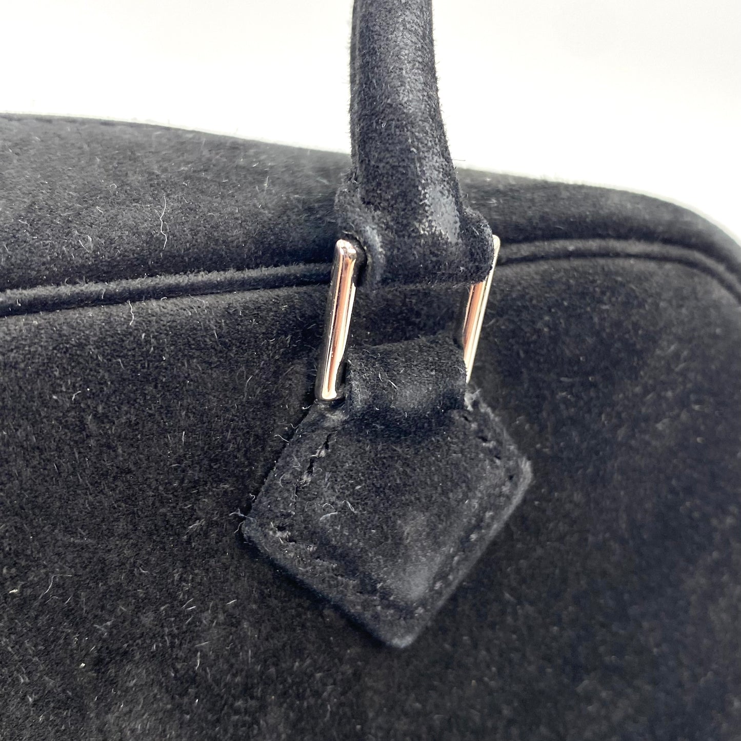 Brenda, 2004 Plume 20cm black with stamp H – My Grandfather's Things